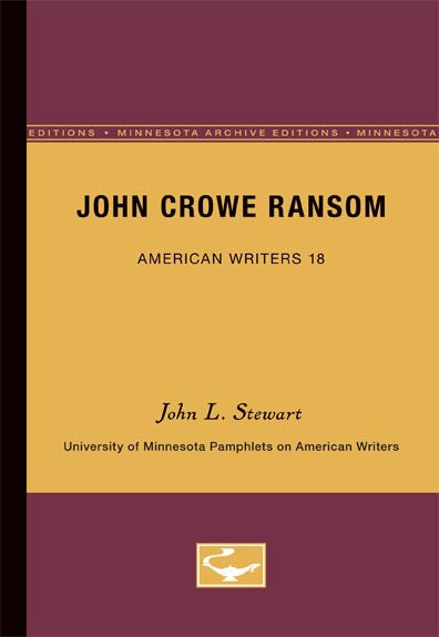 John Crowe Ransom - American Writers 18