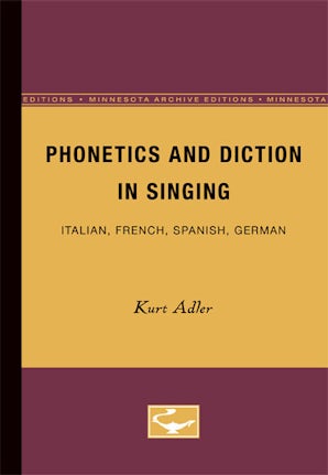 Phonetics and Diction in Singing